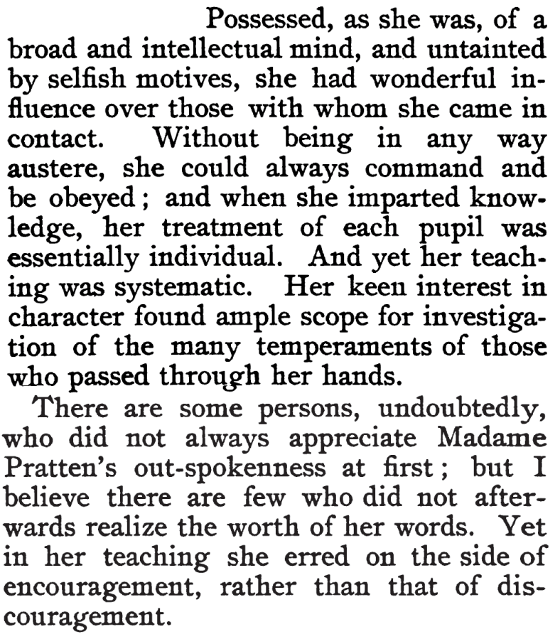 #41 Reminiscences of Madame Sidney Pratten – #6 Her students – Ernest ...