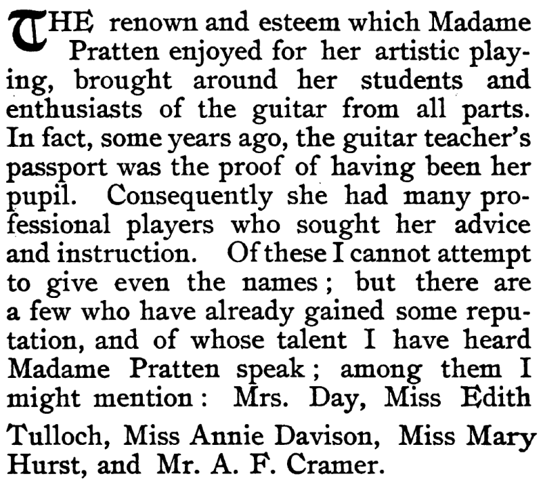 #41 Reminiscences of Madame Sidney Pratten – #6 Her students – Ernest ...